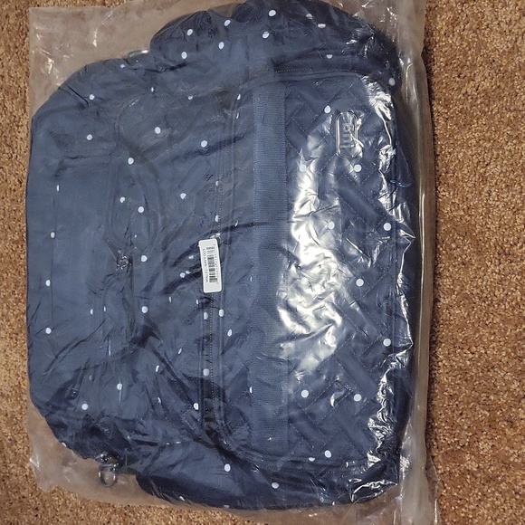 lug | Bags | Lug Mini Puddle Jumper Navy Dot | Poshmark